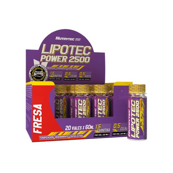 LaProteina.es - Nutrytec Lipotec Power 3000 20 Viales